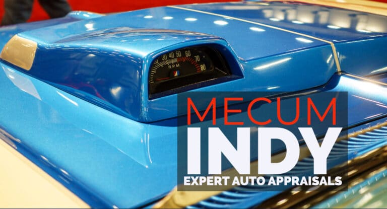 Mecum Indy 2023 Auction Inspection and Appraisal Services